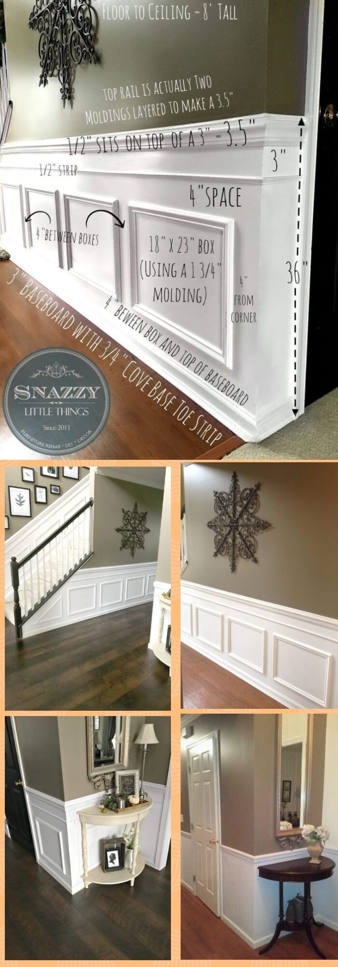 27+ Amazing Wainscoting Ideas & Designs for Your Home 2024