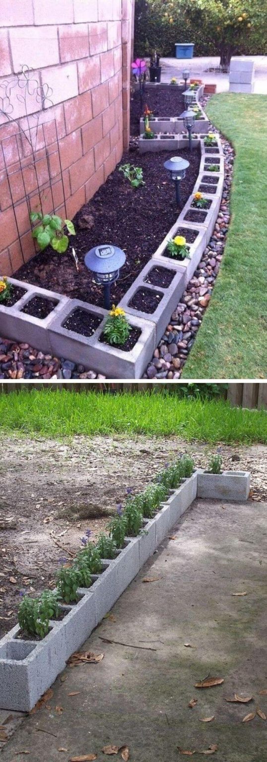 17+ Creative Cinder Block Outdoor Ideas & Designs For 2024