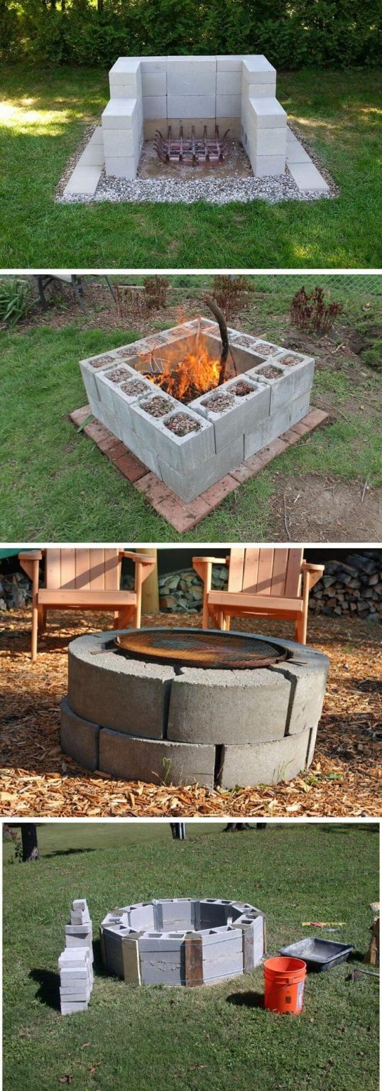 17+ Creative Cinder Block Outdoor Ideas & Designs For 2024
