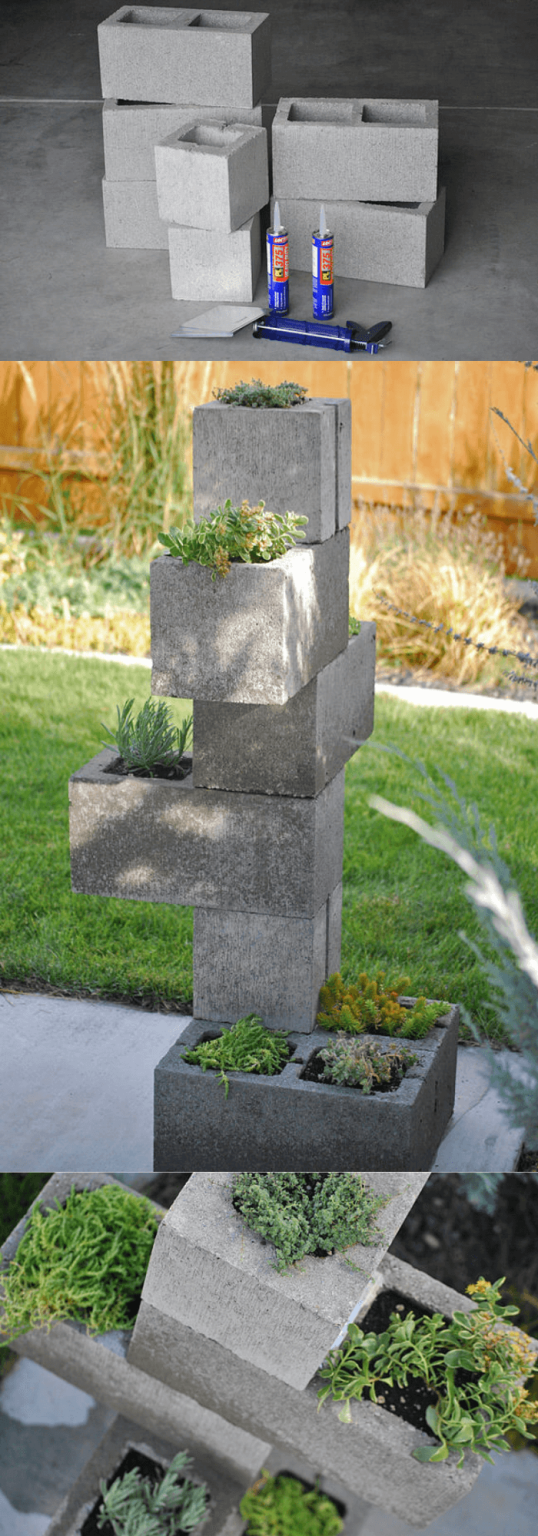17+ Creative Cinder Block Outdoor Ideas & Designs For 2024