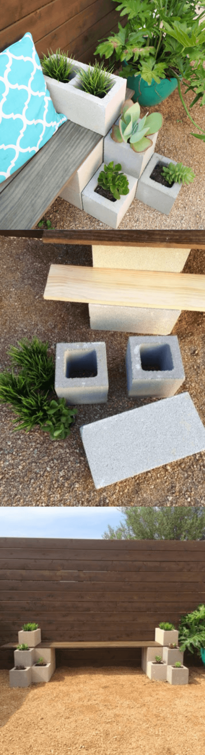 17+ Creative Cinder Block Outdoor Ideas & Designs For 2024