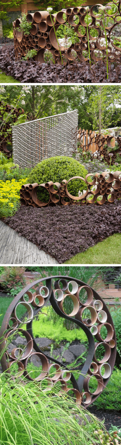 12+ Creative Rusty Metal Garden Decor Ideas & Projects For 2024