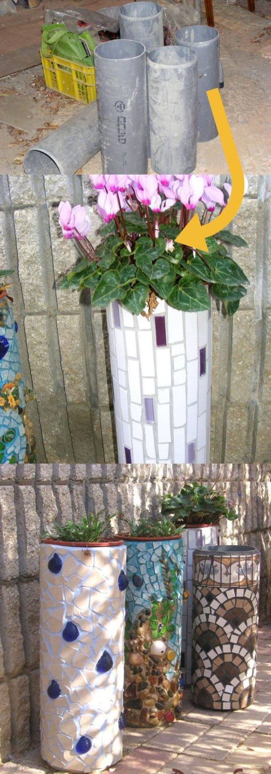 13+ Best DIY PVC Pipe Planters for Your Garden 2024