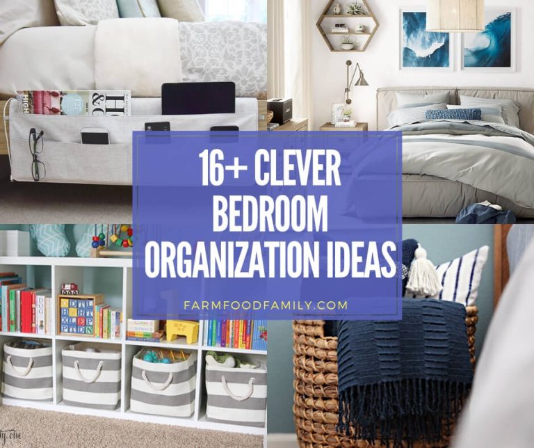16+ Clever Bedroom Organization Ideas & Designs For 2024