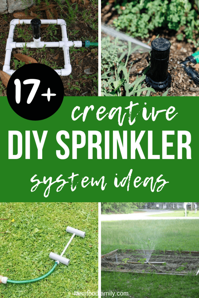 17+ Best DIY Sprinkler System Ideas For Your Yard This 2024