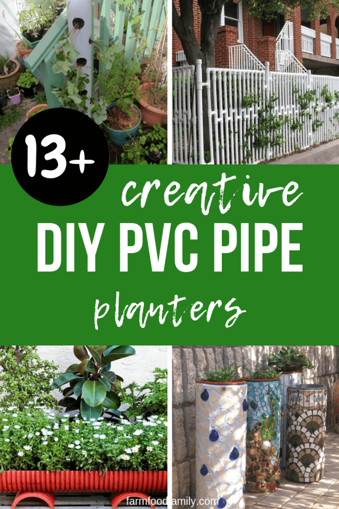 13+ Best DIY PVC Pipe Planters for Your Garden 2024