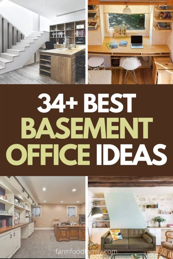 34+ Best Basement Office Ideas & Designs For 2024