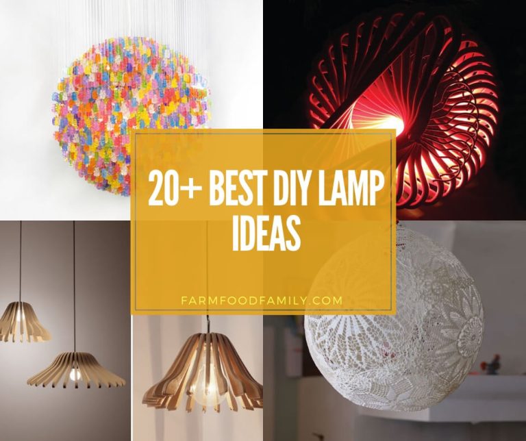 20+ Creative DIY Lamp Ideas & Projects For 2024