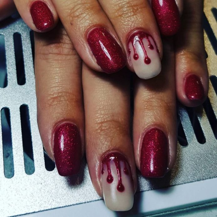 15+ Bloody Halloween Nail Designs That Will Scare Even Your Manicurist