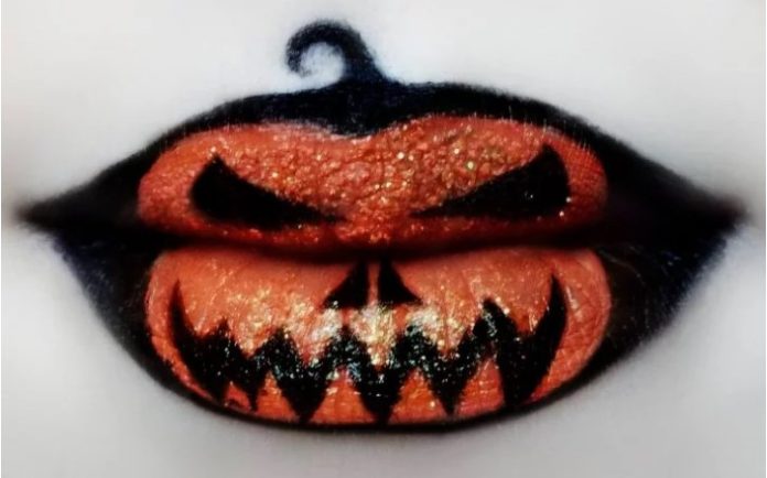 15 Amazing Designs To Paint Your Lips this Halloween - FarmFoodFamily