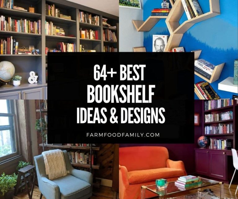 64+ Best DIY Bookshelf Ideas & Plans For 2024 (With Pictures)