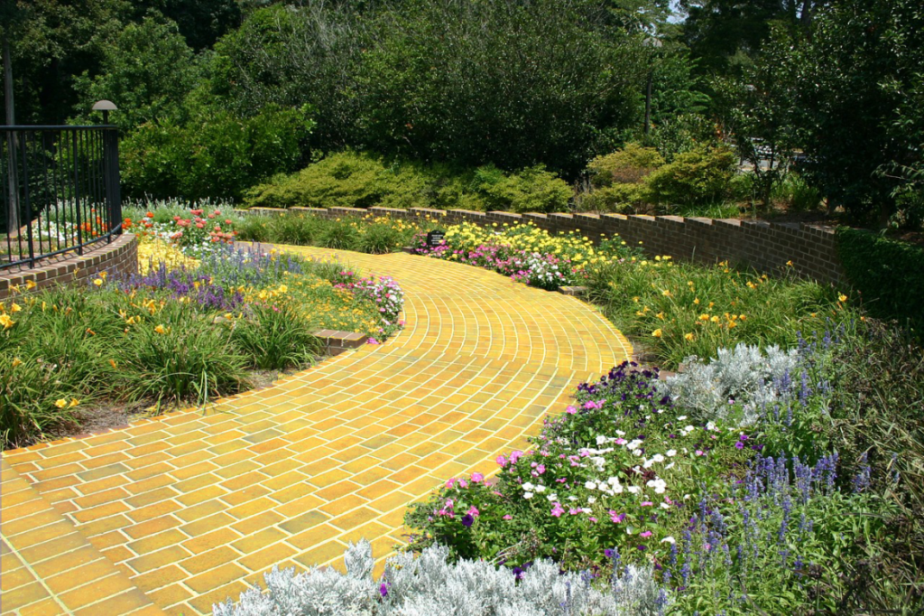16+ Beautiful Yellow Brick Road Garden Ideas & Designs For 2024