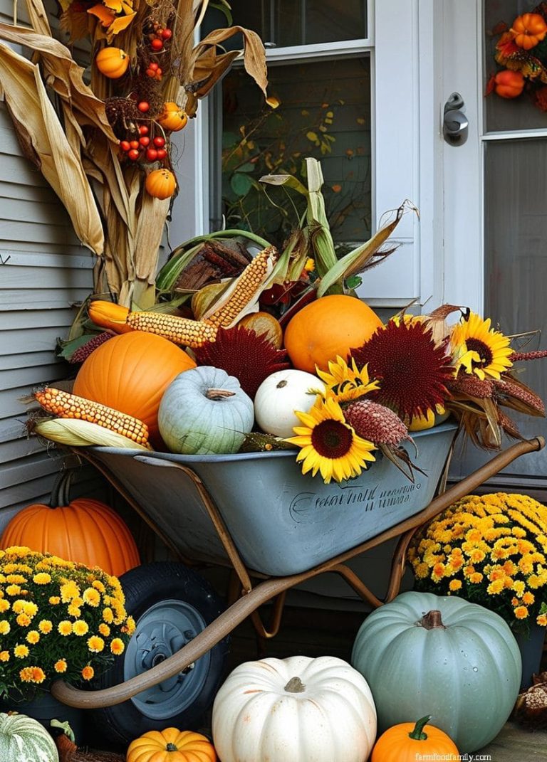 50+ Best Fall Yard Decor Ideas and Designs (Pumpkins, Leaves) For 2024