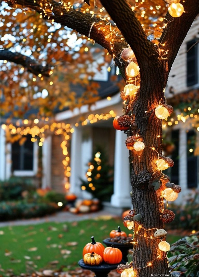 50+ Best Fall Yard Decor Ideas and Designs (Pumpkins, Leaves) For 2024