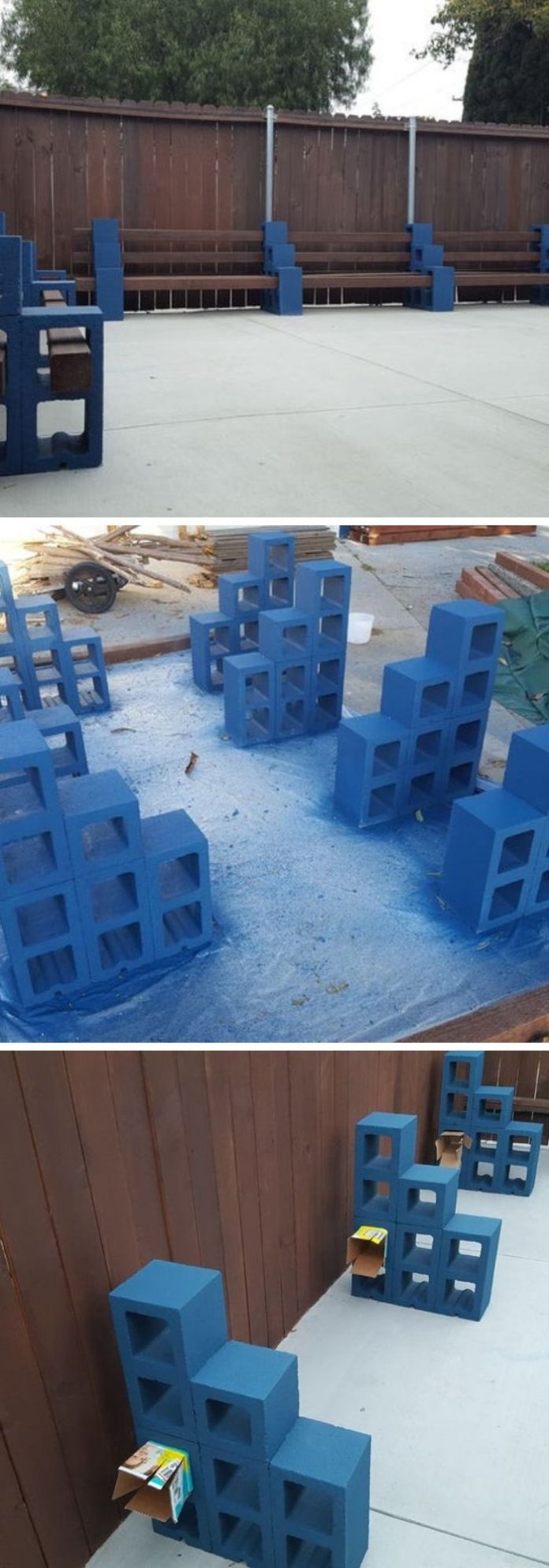 20+ Best Outdoor Cinder Block Bench Ideas & Designs For 2024