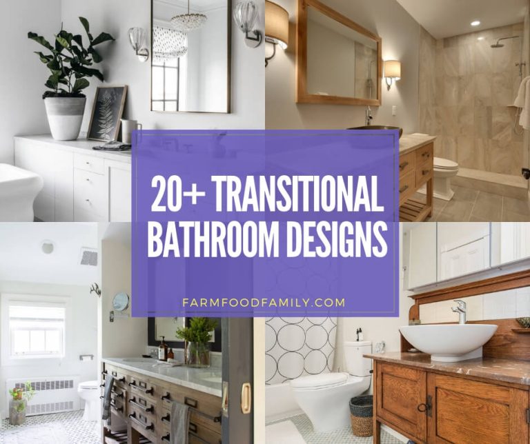 20+ Best Transitional Bathroom Ideas & Designs For 2024