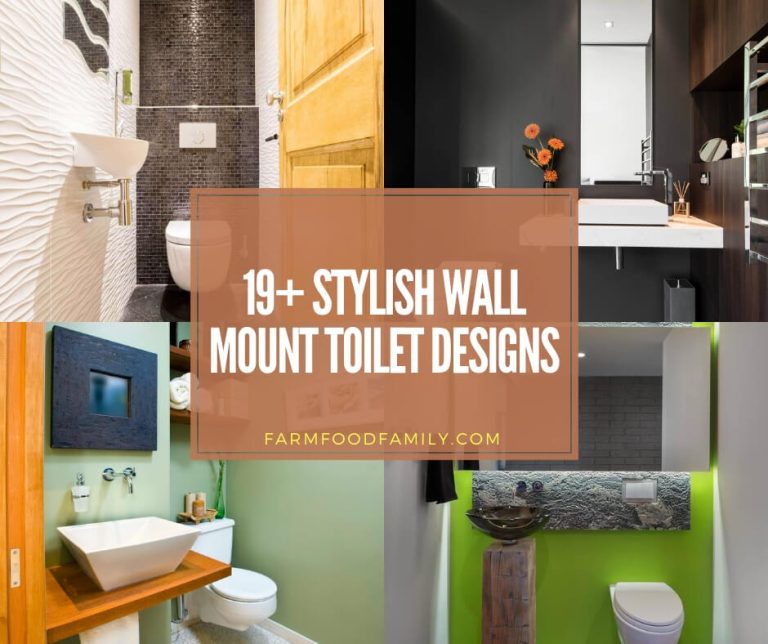 20+ Stylish Wall Mount Toilet Designs and Ideas For 2024