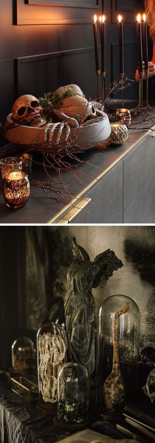 40 Stunning Gothic Halloween Decor Ideas to Elevate Your Spooky Space ...