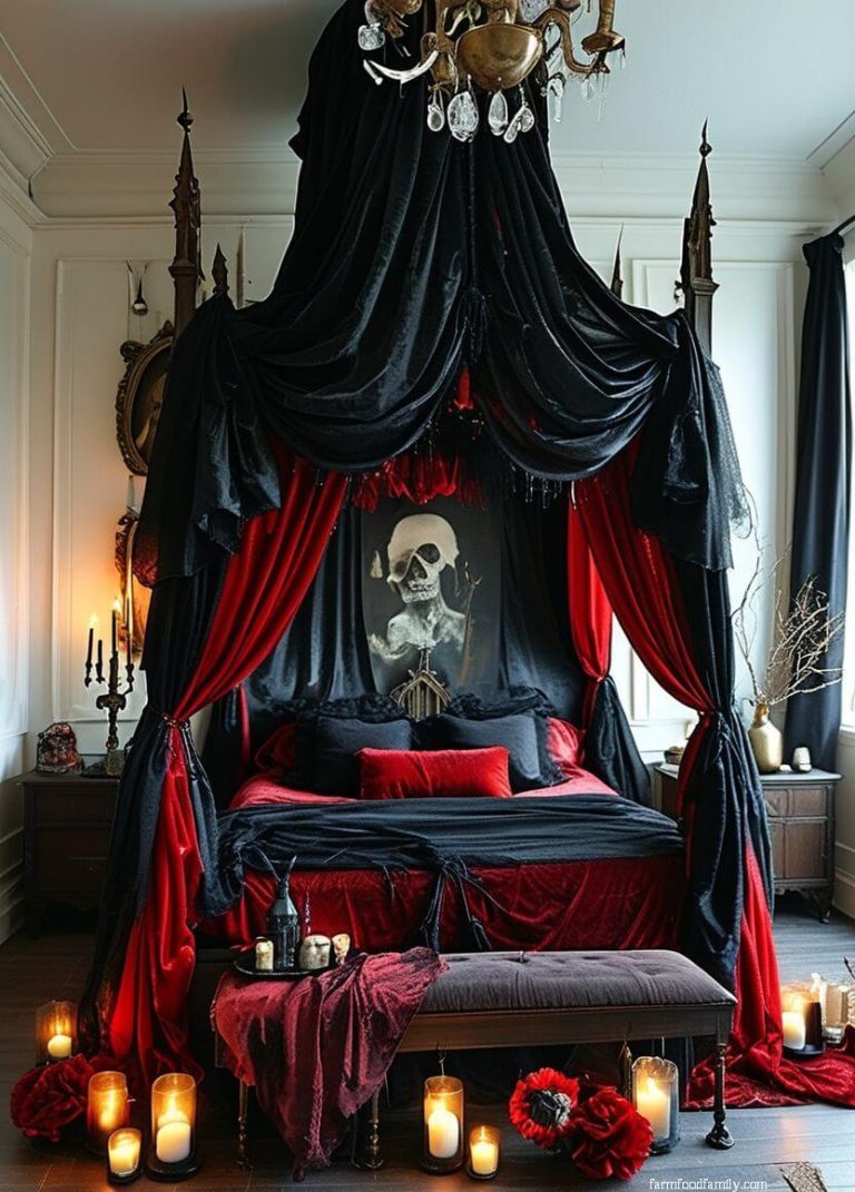 40 Stunning Gothic Halloween Decor Ideas to Elevate Your Spooky Space ...