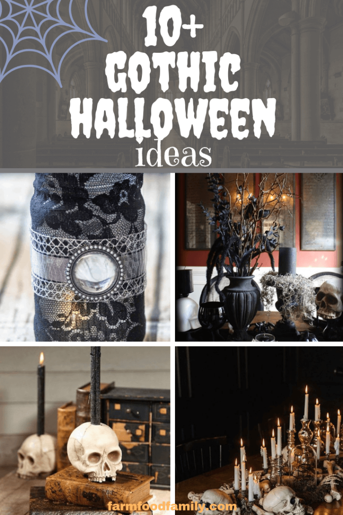 40 Stunning Gothic Halloween Decor Ideas to Elevate Your Spooky Space ...