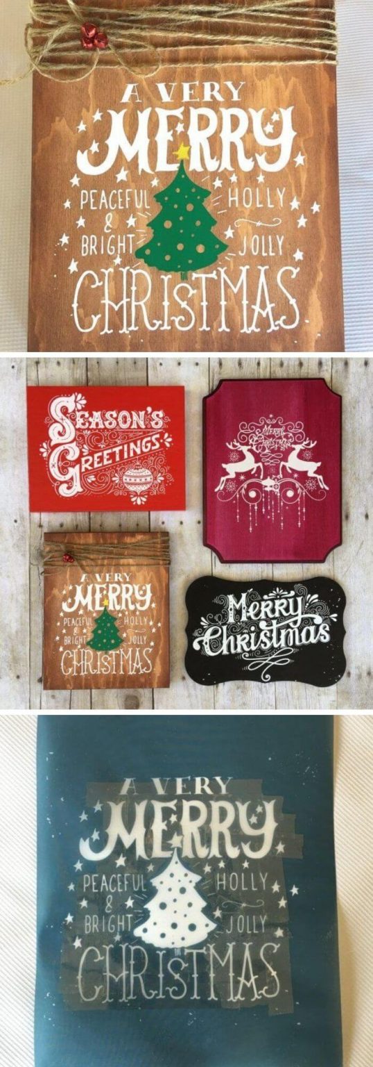 16+ Incredible Wood Sign Ideas & Designs For Christmas Decorations In 2024