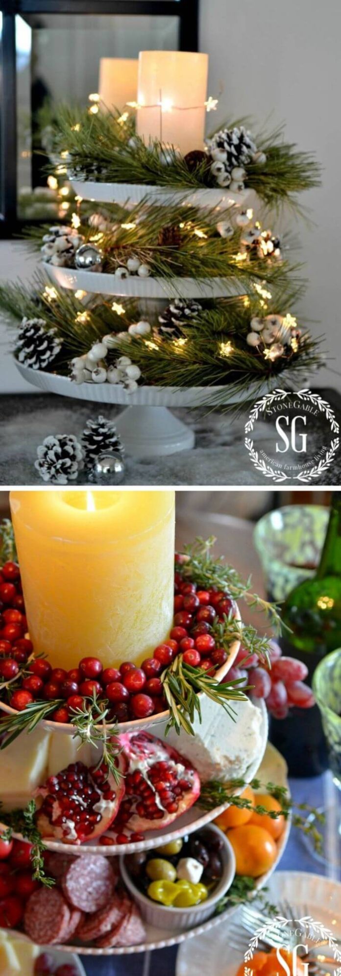 22+ Creative Christmas Cake Stand Decor Ideas & Designs For 2024