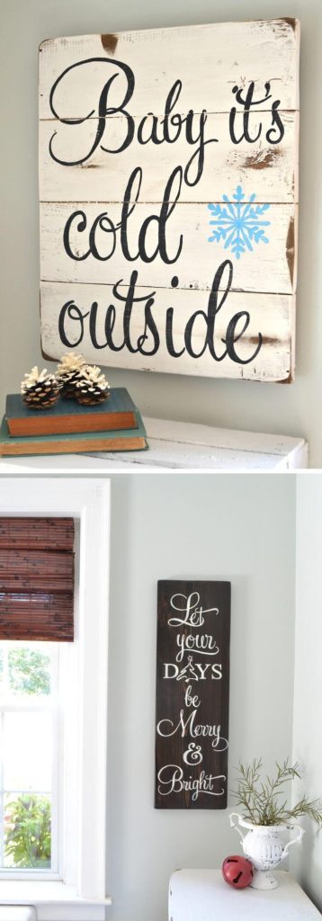 16+ Incredible Wood Sign Ideas & Designs For Christmas Decorations In 2024