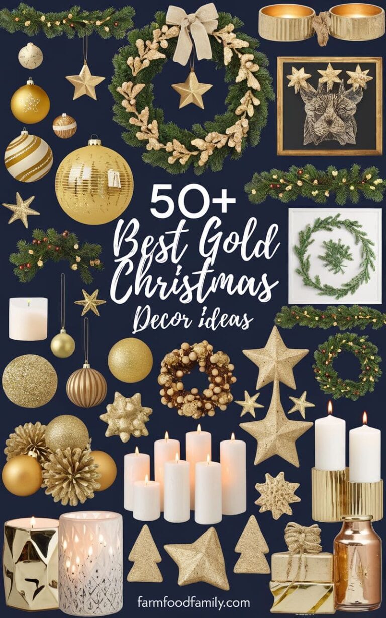 50+ Stunning Gold Christmas Decor Ideas to Elevate Your Holiday Style 2026