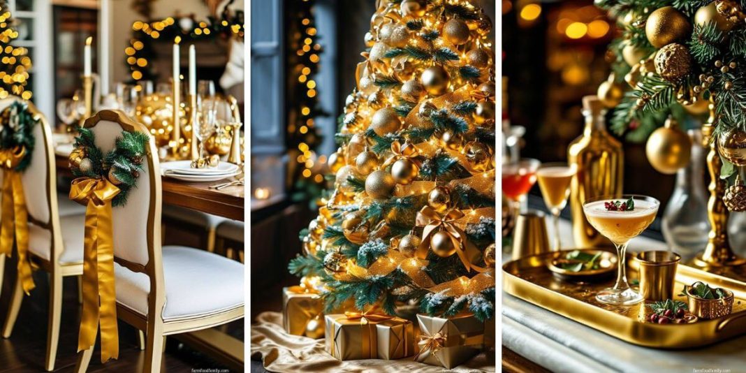 50+ Stunning Gold Christmas Decor Ideas to Elevate Your Holiday Style 2024