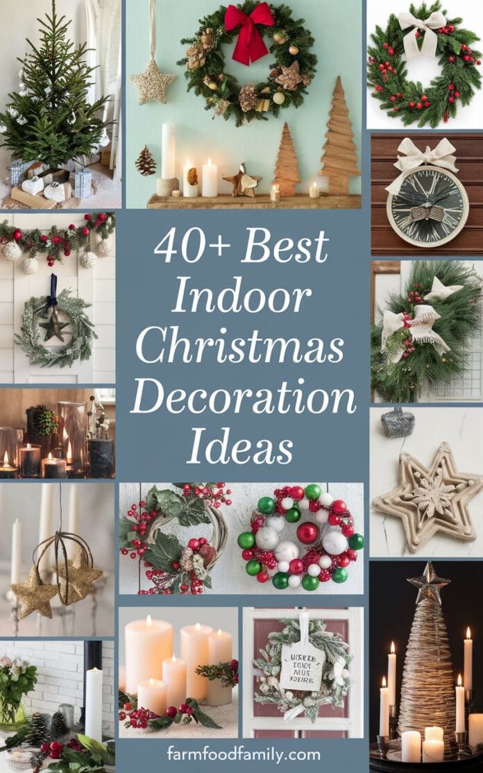 40+ Beautiful Indoor Decoration Ideas & Designs For Christmas in 2026