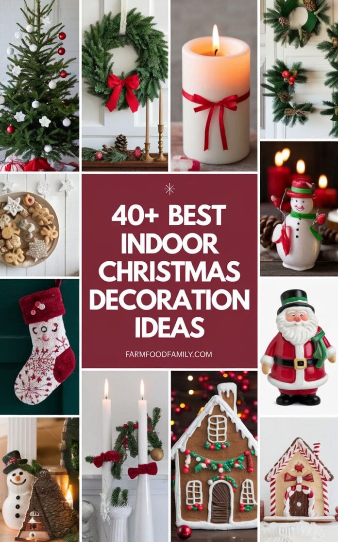 40+ Beautiful Indoor Decoration Ideas & Designs For Christmas in 2026