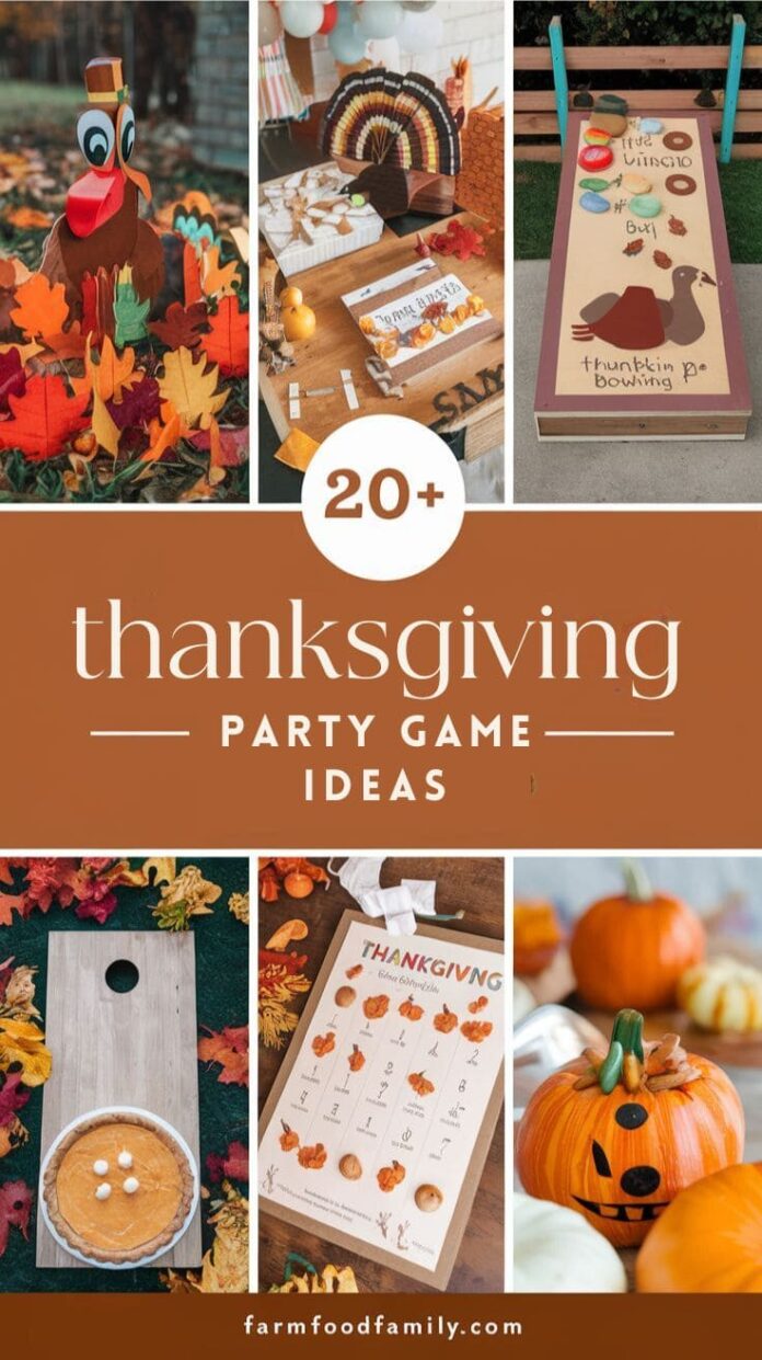 20+ Fun Thanksgiving Party Game Ideas For Kids and Family in 2025