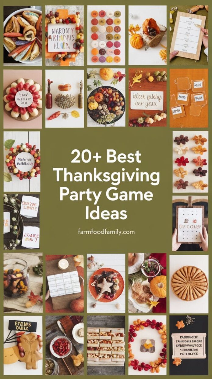 20+ Fun Thanksgiving Party Game Ideas For Kids and Family in 2026