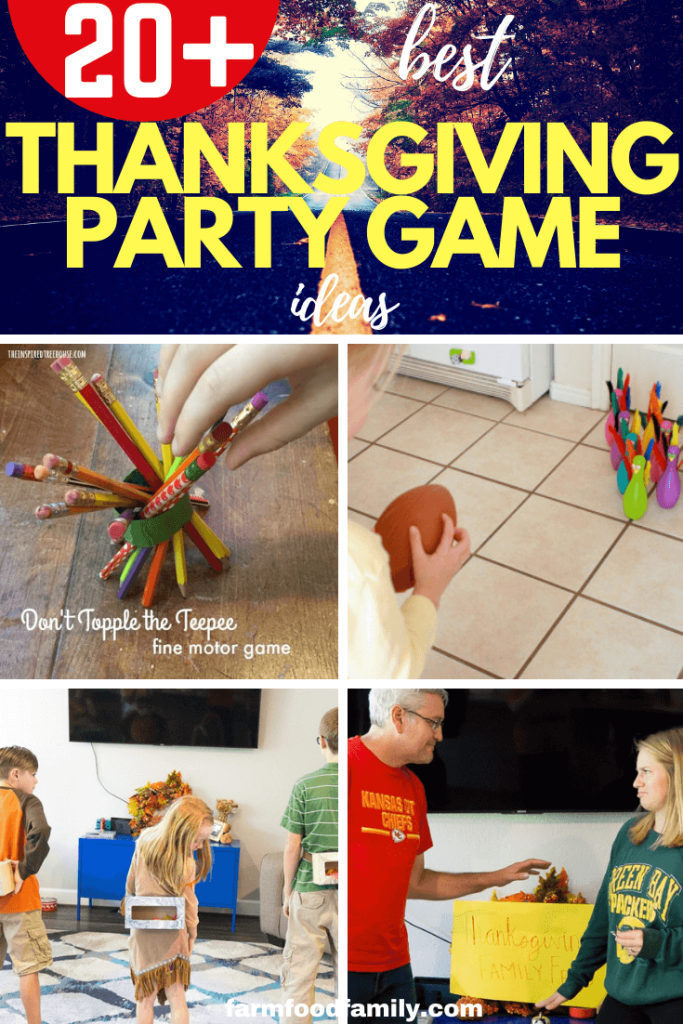 20+ Fun Thanksgiving Party Game Ideas For Kids and Family in 2024