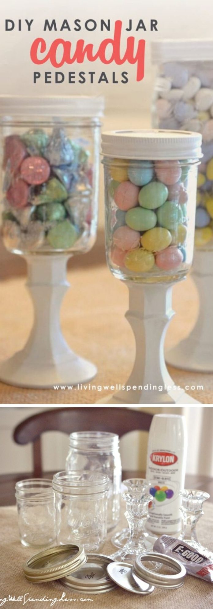 20+ Creative DIY Mason Jar Organizer Ideas That You'll Love