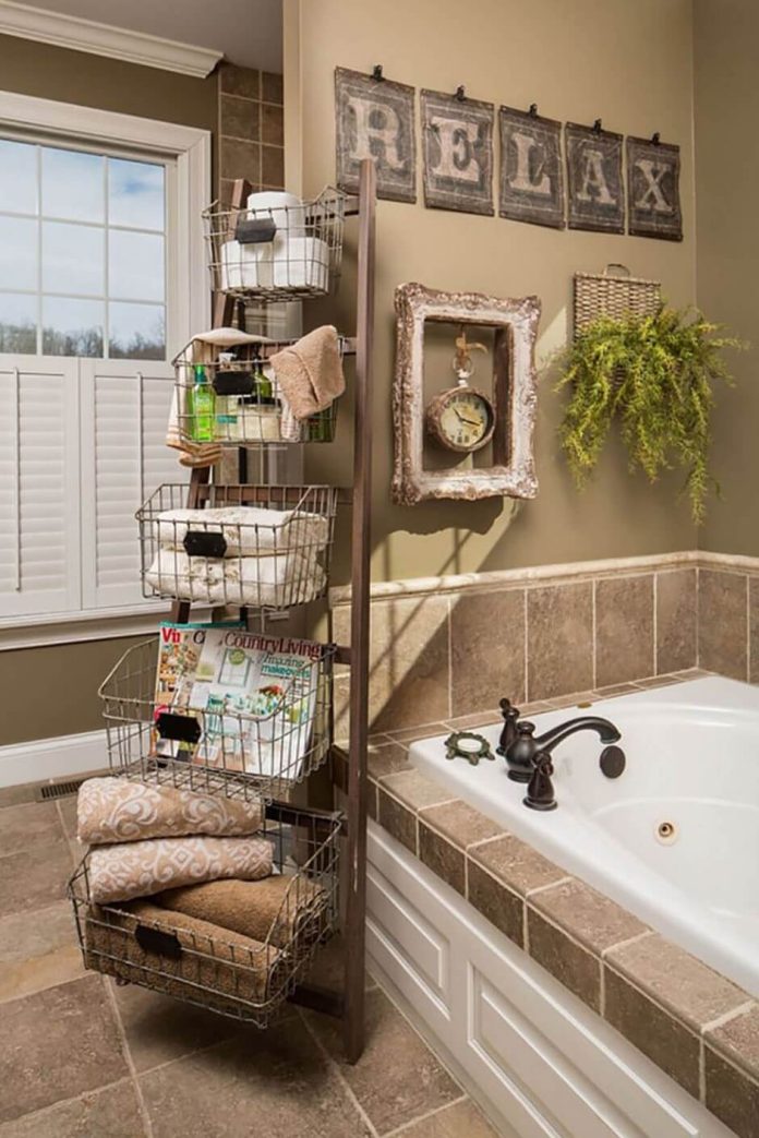 32+ Creative DIY Towel Storage Ideas & Designs For Bathroom In 2024