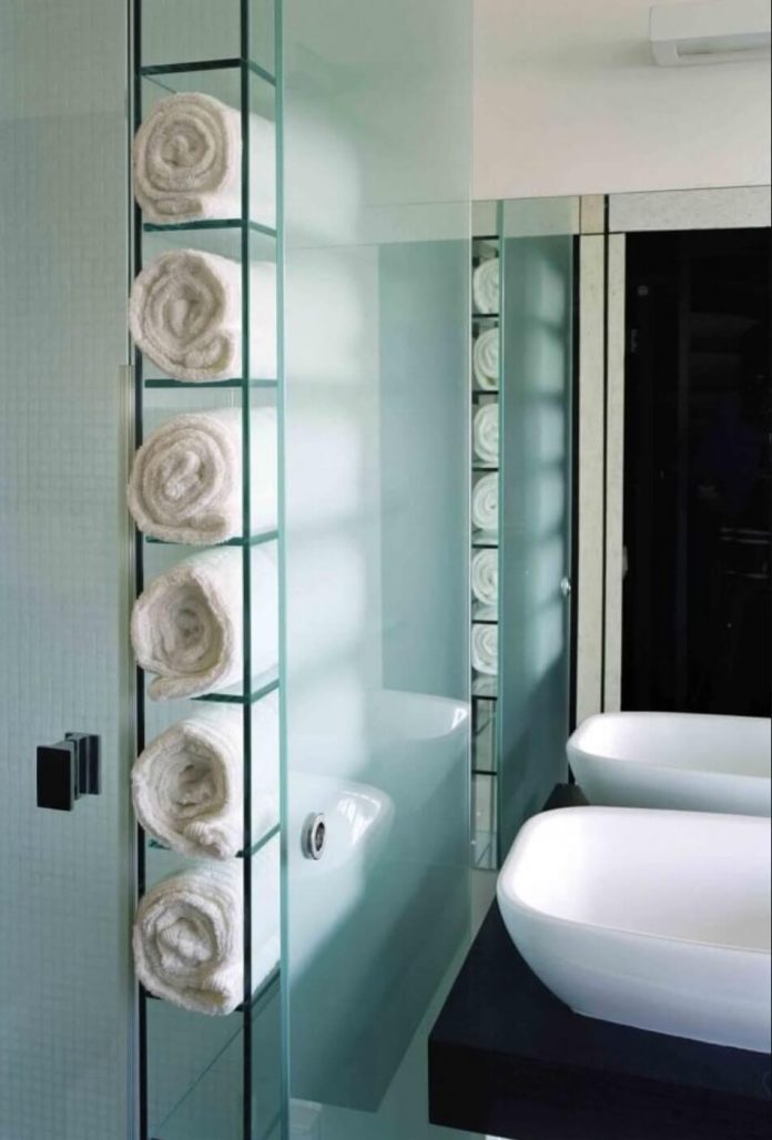 32+ Creative DIY Towel Storage Ideas & Designs For Bathroom In 2024