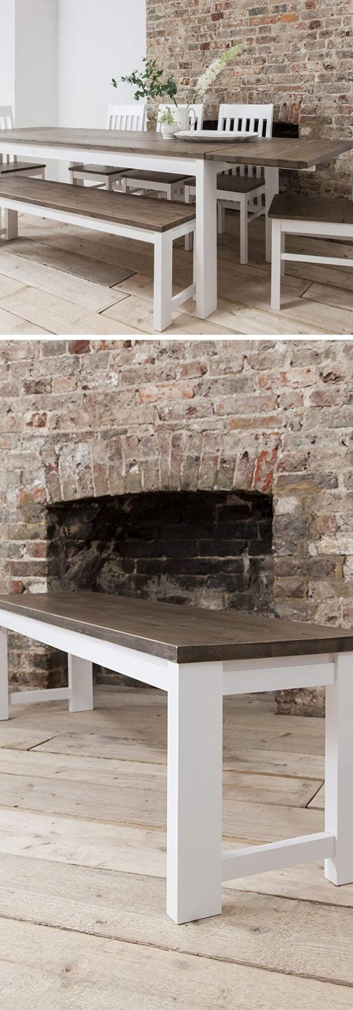 29+ Creative DIY Farmhouse Table Ideas & Designs (With Plans) For 2024