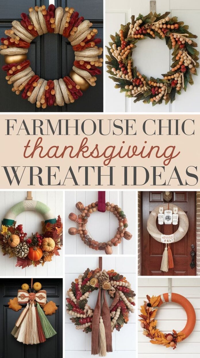 40+ Beautiful Thanksgiving Wreath Ideas for a Festive Touch 2025