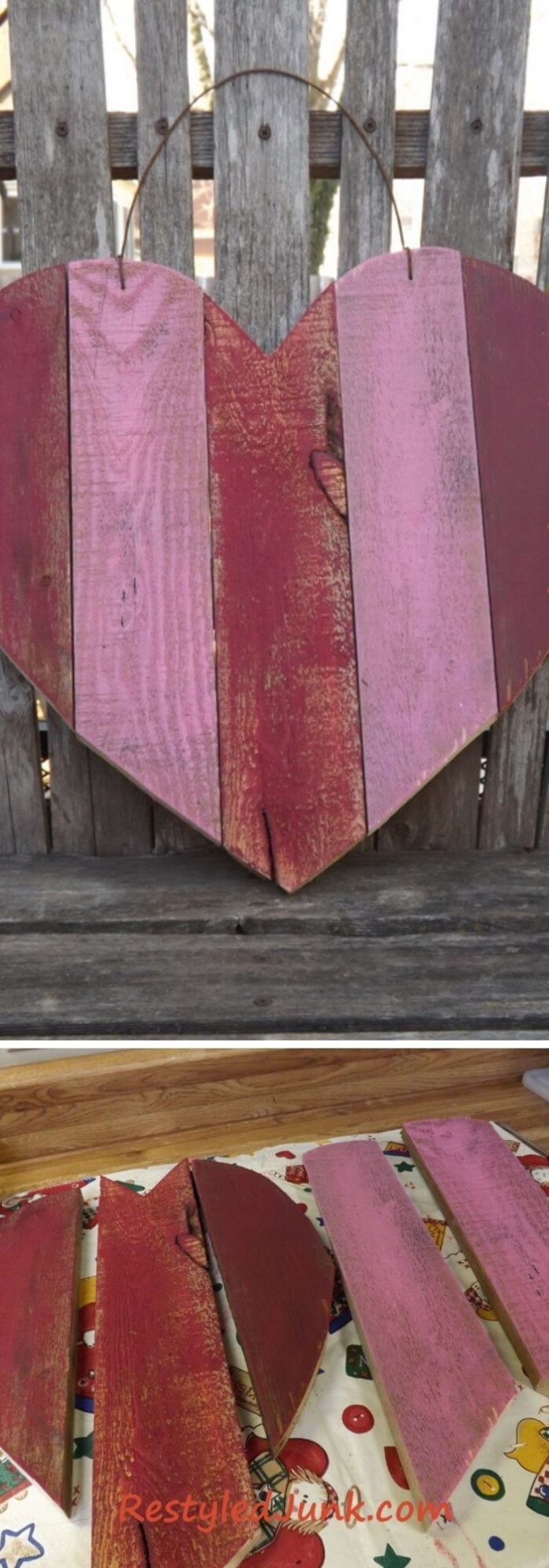 20+ Amazing DIY Rustic Wood Heart Ideas & Projects For Your Lovely Home