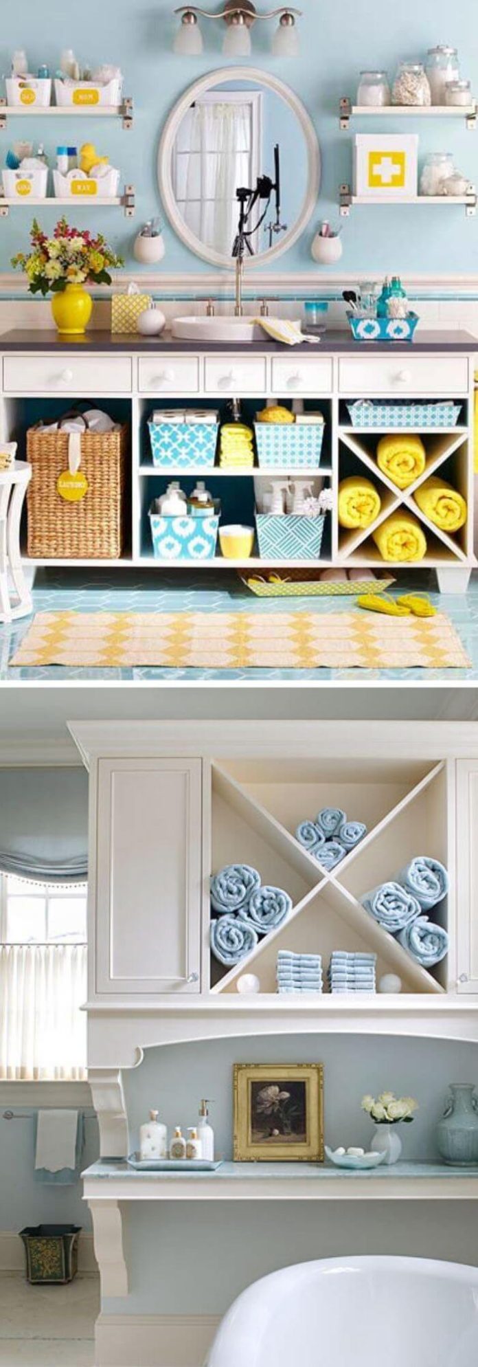 32+ Creative DIY Towel Storage Ideas & Designs For Bathroom In 2024