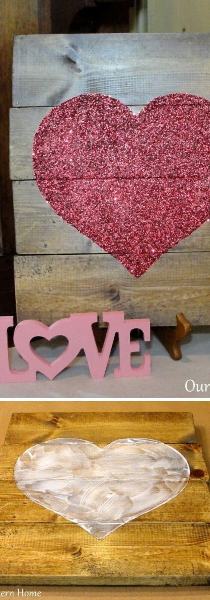20+ Amazing DIY Rustic Wood Heart Ideas & Projects For Your Lovely Home