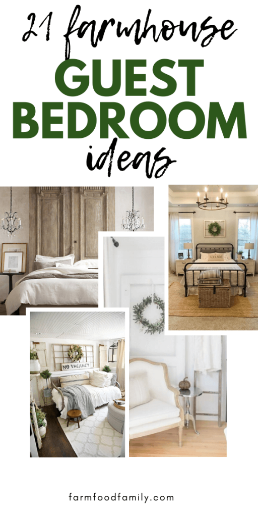 21+ Best Farmhouse Guest Bedroom Decor Ideas & Designs In 2024