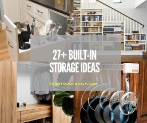 27+ Clever DIY Built-in Storage Ideas & Designs For Your Home In 2024