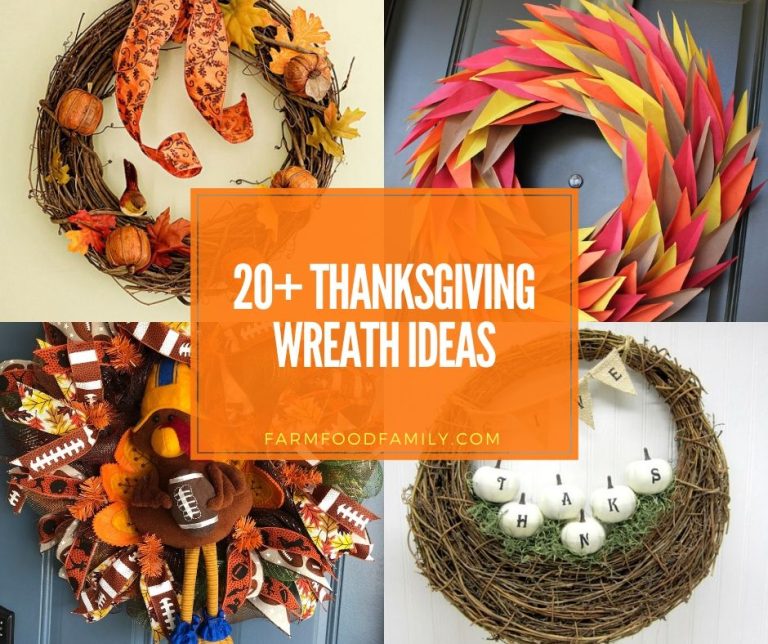 20+ Beautiful Thanksgiving Wreath Decor Ideas & Designs For 2024