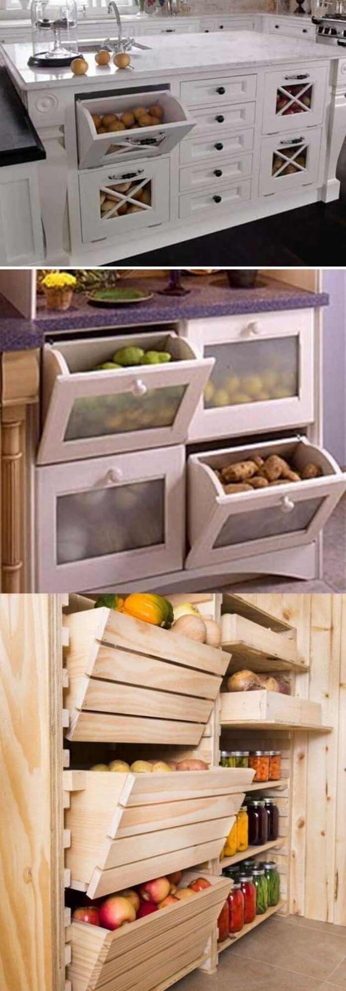 24+ Clever Storage Ideas For A Small Kitchen – FarmFoodFamily