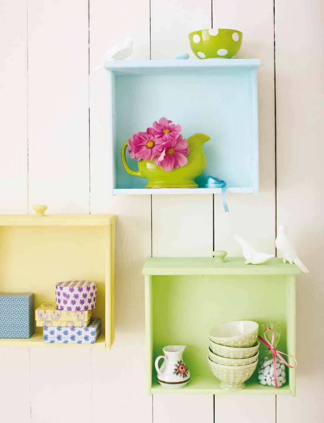 35+ Clever Recycled Old Drawer Design & Decor Ideas For 2024