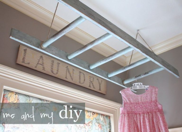 45+ Clever Repurposed DIY Old Ladder Ideas & Designs (With Tutorials)