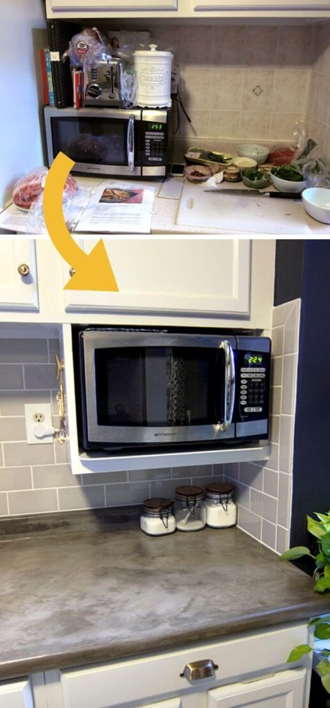 33+ Clever Ways to Clutter-Free Kitchen Countertops (Ideas & Designs)