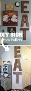 34+ Creative DIY Pallet Sign Project Ideas {With Instructions} For 2024